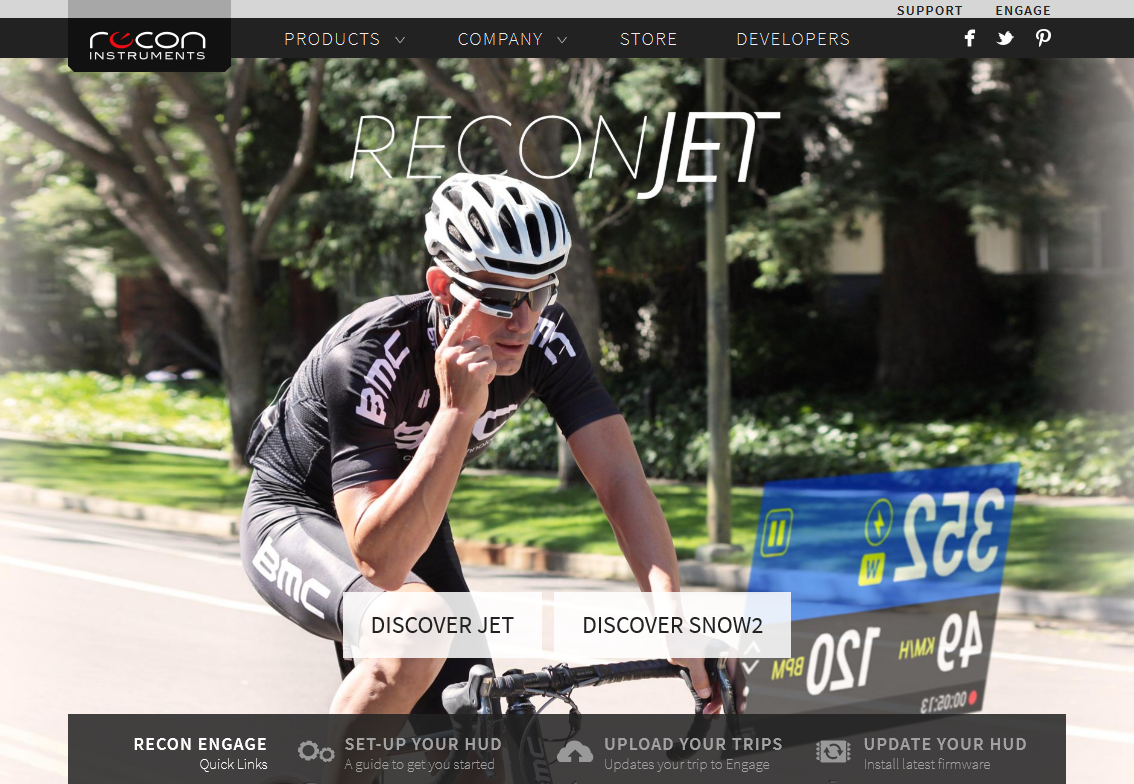 Recon Instruments - Built With WooCommerce