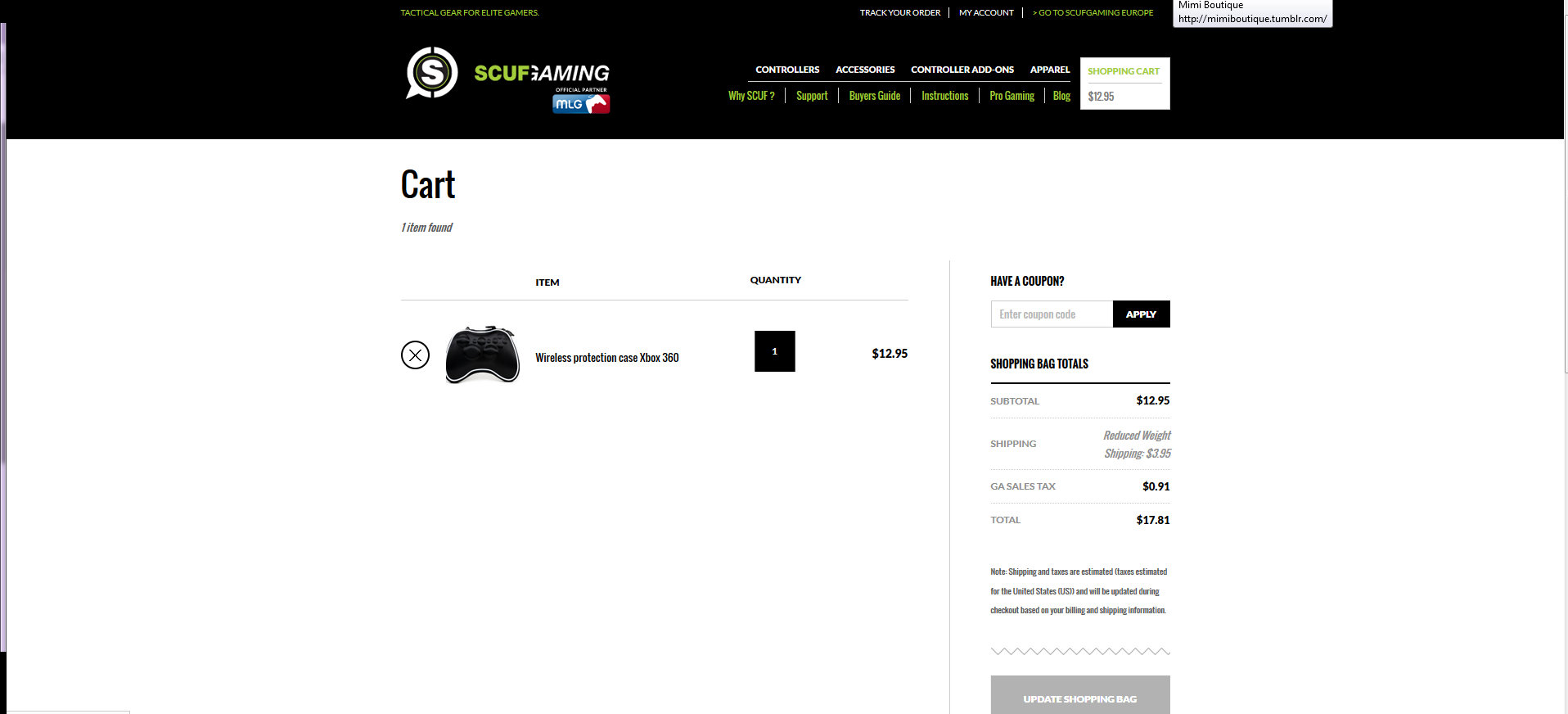 Scuf Gaming - Built With WooCommerce
